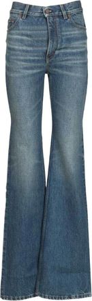 Chlo&eacute; Femme, Jeans, Bleu, Taille: W25 Jeans &eacute;vas&eacute;s taille haute