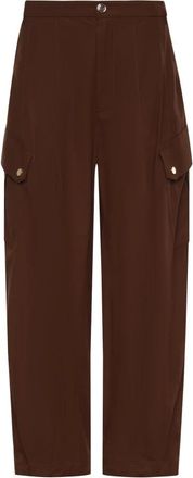 Pinko Pinko, Femme, Pantalons, Brun, Taille: 34 FR Wide Pantalons