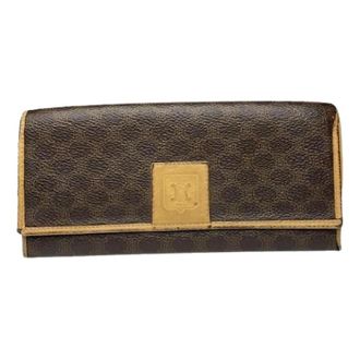 Celine Portefeuille en cuir Pre-owned - Femme - Pre-owned - Brun - Taille: ONE Size