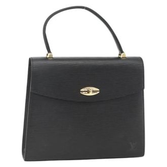 Louis Vuitton Sac &agrave; main Malesherbes Pre-owned - Femme - Pre-owned - Noir - Taille: ONE Size