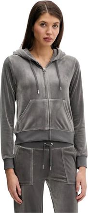 Juicy Couture Damen, Sweatshirts & Hoodies, Grau, SGr&ouml;&szlig;e