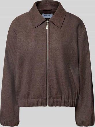 More & More Regular Fit Blouson mit Rei&szlig;verschluss