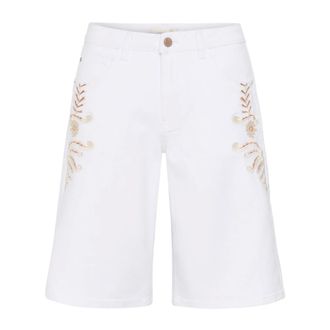 Cream Damen, Shorts, Wei&szlig;, W31Gr&ouml;&szlig;e