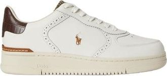Polo Ralph Lauren Baskets basses unies en cuir
