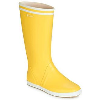 Aigle Goeland Bottes & Bottines de Pluie Homme, Jaune Blanc, 44