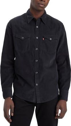 Levi's Homme Chemise Western Barstow Standard Jet Black Black S