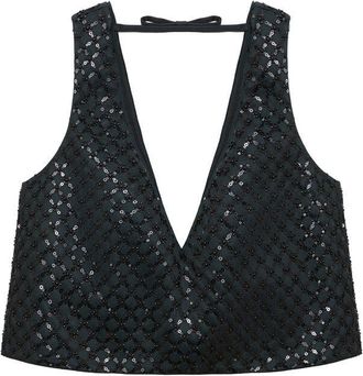Dorothee Schumacher Damen Top mit SPARKLING STATEMENT