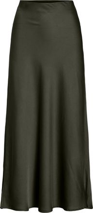 Vila Viellette Hw Midi Skirt - Noos