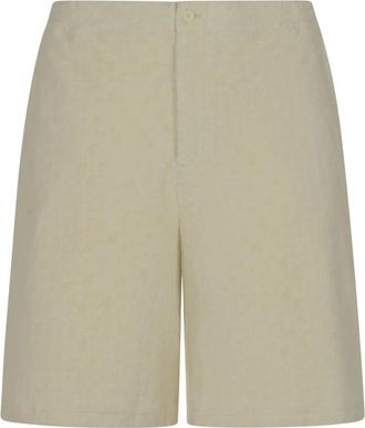 Off-white Homme, Shorts, Beige, Taille: M Short de bowling en terry