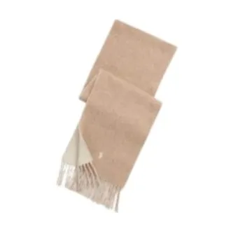 Polo Ralph Lauren unisex, Accessoires, Beige, Taille: ONE Size &Eacute;charpe r&eacute;versible en m&eacute;lange de laine