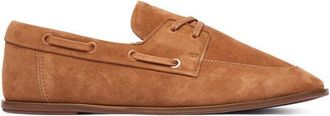 Calvin Klein Halbschuhe Ess Boatshoe Suede HW0HW03290 Braun