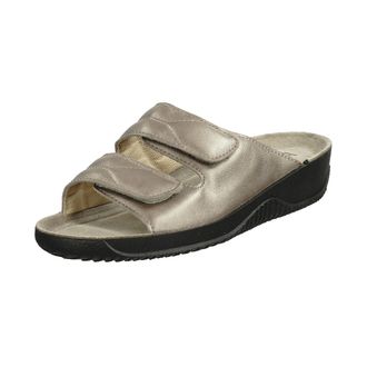 Rohde Damen, Frauen, Pantoletten, Slipper,Backless Slipper,Gartenschuhe,Sommerschuhe,sommerclogs,Sandalen,Freizeitschuhe,Messing,41 EU / 7.5 UK