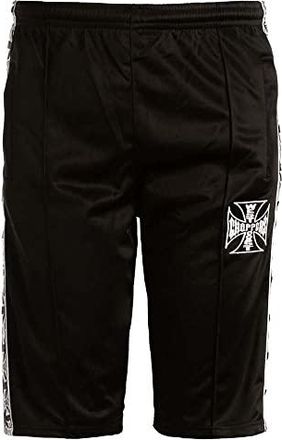 West Coast Choppers Short De Jogging Homme Short noir XXL, 100% Polyester, Slim Fit
