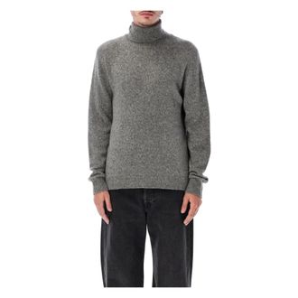 Roberto Collina Hoher Kragen - - Knitwear - Herren - Grau - XL