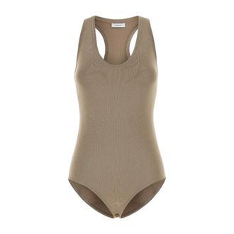 Ferragamo Stretch-Body - - Tops - Damen - Grau - XS