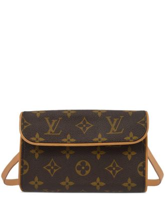 Louis Vuitton sac banane Florentine Pochette (2004) - Marron