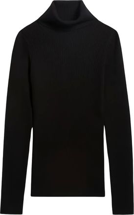 Vanessa Bruno pull côtelé à col roulé - Noir