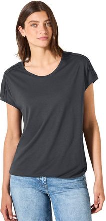 Cecil Damen Shirt in Unifarbe