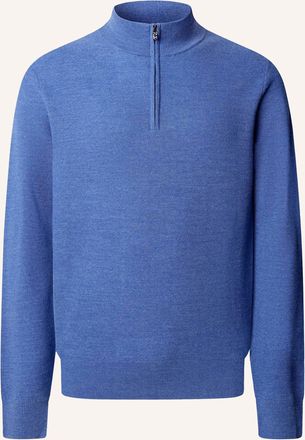 Hackett Pullover Sr Stitch Hzip blau
