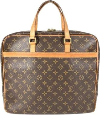 Louis Vuitton unisex, Pre-owned, Brun, Taille: ONE Size Sac cabas en toile Monogram Pre-owned
