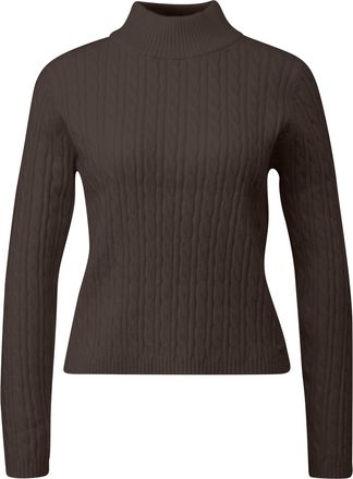 QS by s.Oliver Damen 2173025 Pullover mit Zopfmuster, 8947, S
