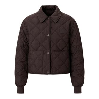 Calvin Klein Jeans Femme, Vestes, Brun, Taille: 38 FR Veste courte matelass&eacute;e