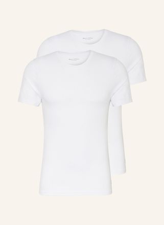 Marc O'Polo Marc Opolo 2er-Pack T-Shirts weiss