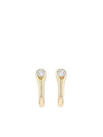 Cartier 18kt Gelbgoldohrclips mit Diamanten