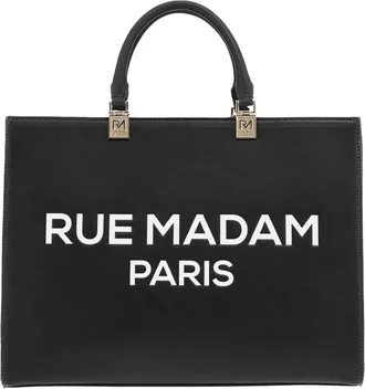 Rue Madam Femme, Sacs, Noir, Taille: ONE Size Sac à Bandoulière Iconique pour Femme en Noir