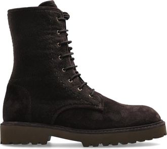 Max Mara Lederstiefeletten - - Shoes - Damen - Braun - 40 EU