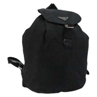 Prada Sac &agrave; dos vintage Pre-owned - Femme - Pre-owned - Noir - Taille: ONE Size