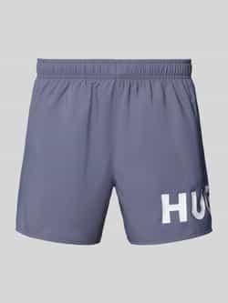 HUGO BOSS Badeshorts mit Label Print Modell MAKAI