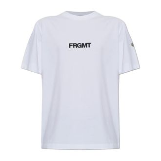 Moncler T-shirt &agrave; motif logo - Homme - Tops - Blanc - Taille: S