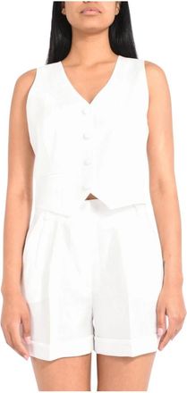 Actualee Femme, Vestes, Blanc, Taille: 44 FR Vestes