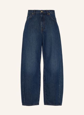 7 For All Mankind Jeans Twisted Bonnie Baggy Fit blau