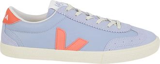 Veja Femme, Chaussures, Bleu, Taille: 38 EU Volley Leather Baskets