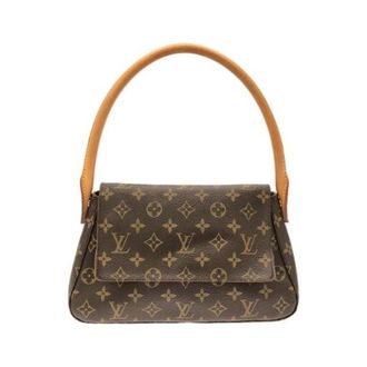 Louis Vuitton Pre-owned Monogram Mini Looping Schultertasche - - Pre-owned - Damen - Braun - ONE SIZE