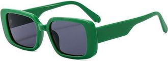 Generic Lunettes De Soleil Carr&eacute;es Dext&eacute;rieur For Hommes Et Femmes, Id&eacute;ales For Les Trajets Domicile-travail, La Conduite Le Sport(Green)