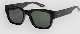 Quiksilver Winch Polarized Matte Black Sonnenbrille polarized green