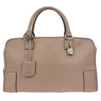 Loewe Sac &agrave; main Pre-owned - Femme - Pre-owned - Beige - Taille: ONE Size