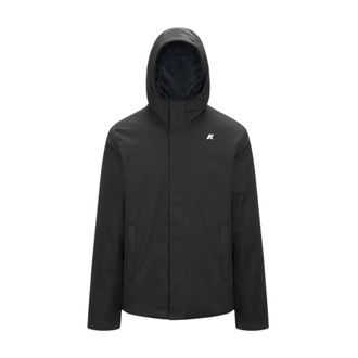 K-Way Jacko Twill Marmotta - - Jackets - Herren - Schwarzk - L