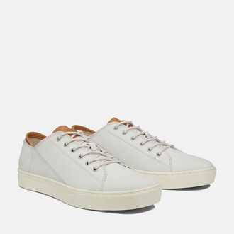 Timberland Sneaker TIMBERLAND ADVENTURE 2.0 LOW LACE UP SNEAKER, Herren, Gr. 41,5, wind chime, Leder, Schuhe Sneaker, aus Leder