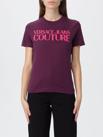 Versace Jeans Couture T-Shirt VERSACE JEANS COUTURE Femme couleur Violet