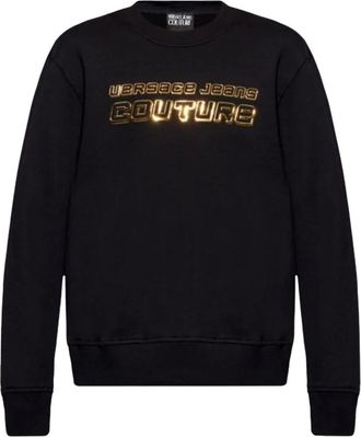 Versace Jeans Couture Homme, Sweatshirts et sweats &agrave; capuche, Noir, Taille: XL Felpa