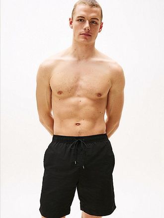 Tommy Hilfiger Short de bain long Essential &agrave; drapeau