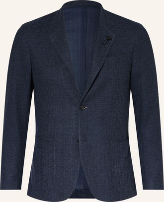 Lardini Lardini Stricksakko Extra Slim Fit blau
