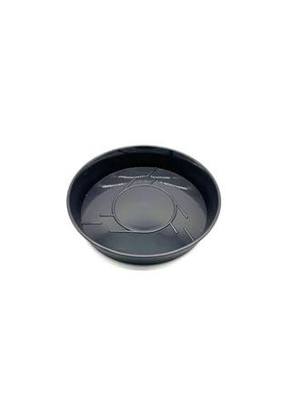 Kimmel Untersetzer f&uuml;r Blumentopf Pflanztopfuntersetzer Zimmerpflanze &Oslash; 12cm, aus Kunststoff, Farbe grau