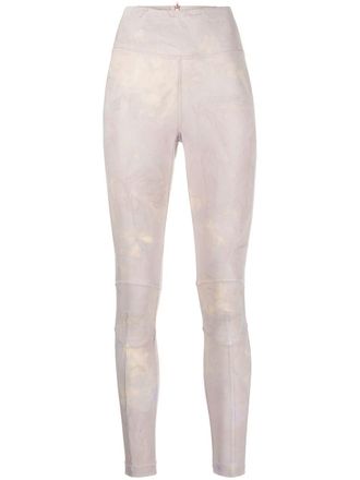 Moncler Leggings mit abstraktem Muster - Nude