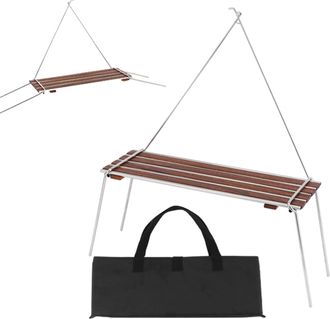 Generico Campingtisch, zusammenklappbar, ausziehbar, klein, f&uuml;r Camping, Picknick, Outdoor, Ultraleicht, Rucksack, K&uuml;che, Camp