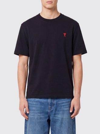 Ami Langarm-T-Shirt aus Bio-Baumwolle mit gesticktem Logo